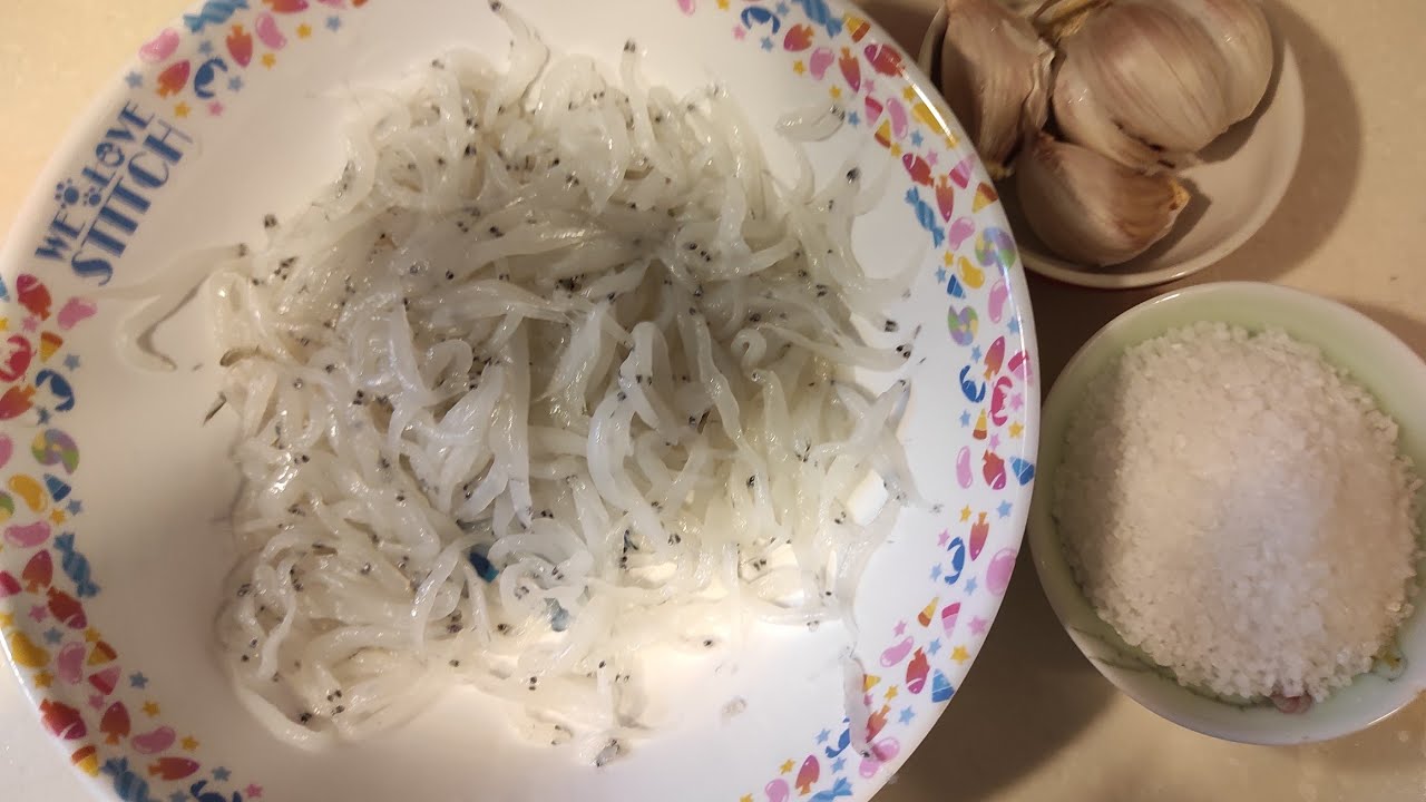 Paano Gumawa Ng Ginamos na puting Dilis?with Garlic.,( Bisaya recipe ...