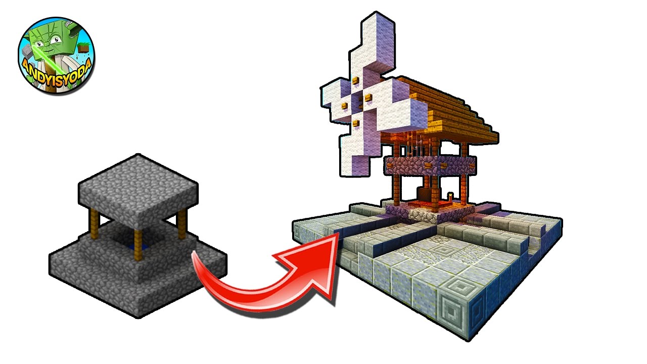 How to Transform a Minecraft Village Well - YouTube