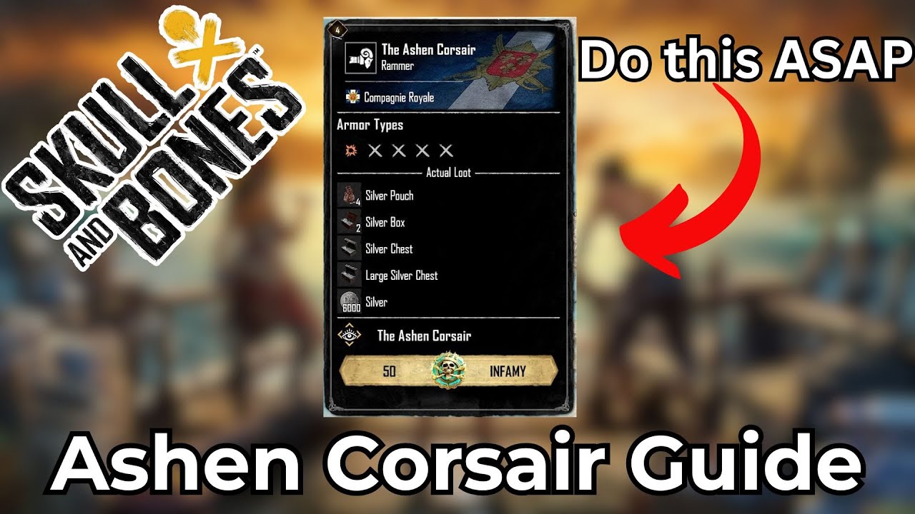 Ashen Corsair mission guide in Skull and Bone - YouTube