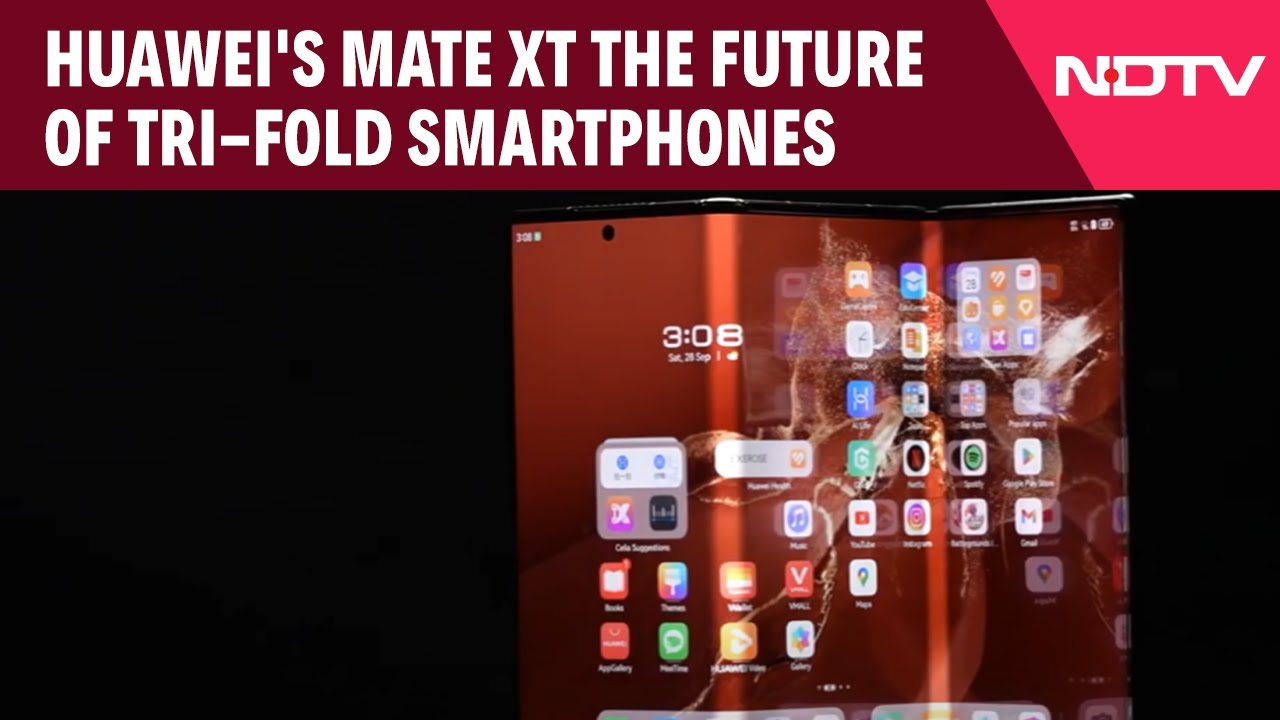 Huawei 3 Fold Phone | Huawei's Mate XT Ultimate Design: The Future of Tri-Fold Smartphones - YouTube