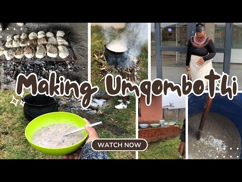 Making Umqombothi(Traditional beer) from scratch //Must Watch // Soo ...