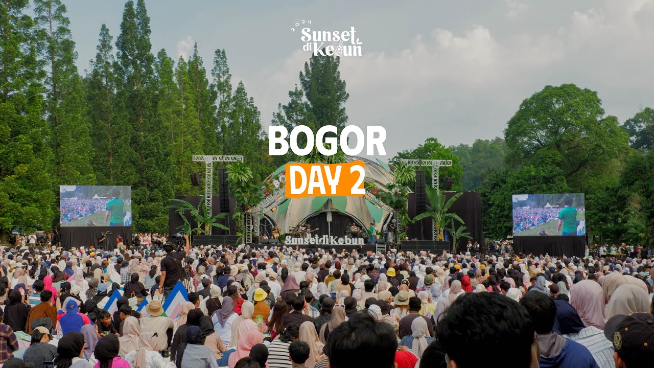 Sunset di Kebun 2024: Kebun Raya Bogor - Day 2 - YouTube