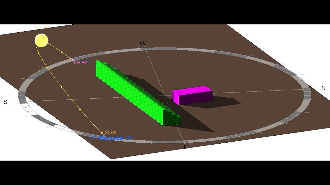 Shading study in Revit 1: Design Building Mass - YouTube