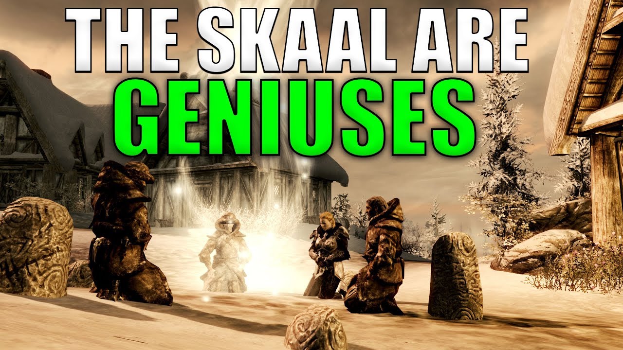 Why The Skaal Are Geniuses – Solstheim Dragonborn DLC Lore - YouTube