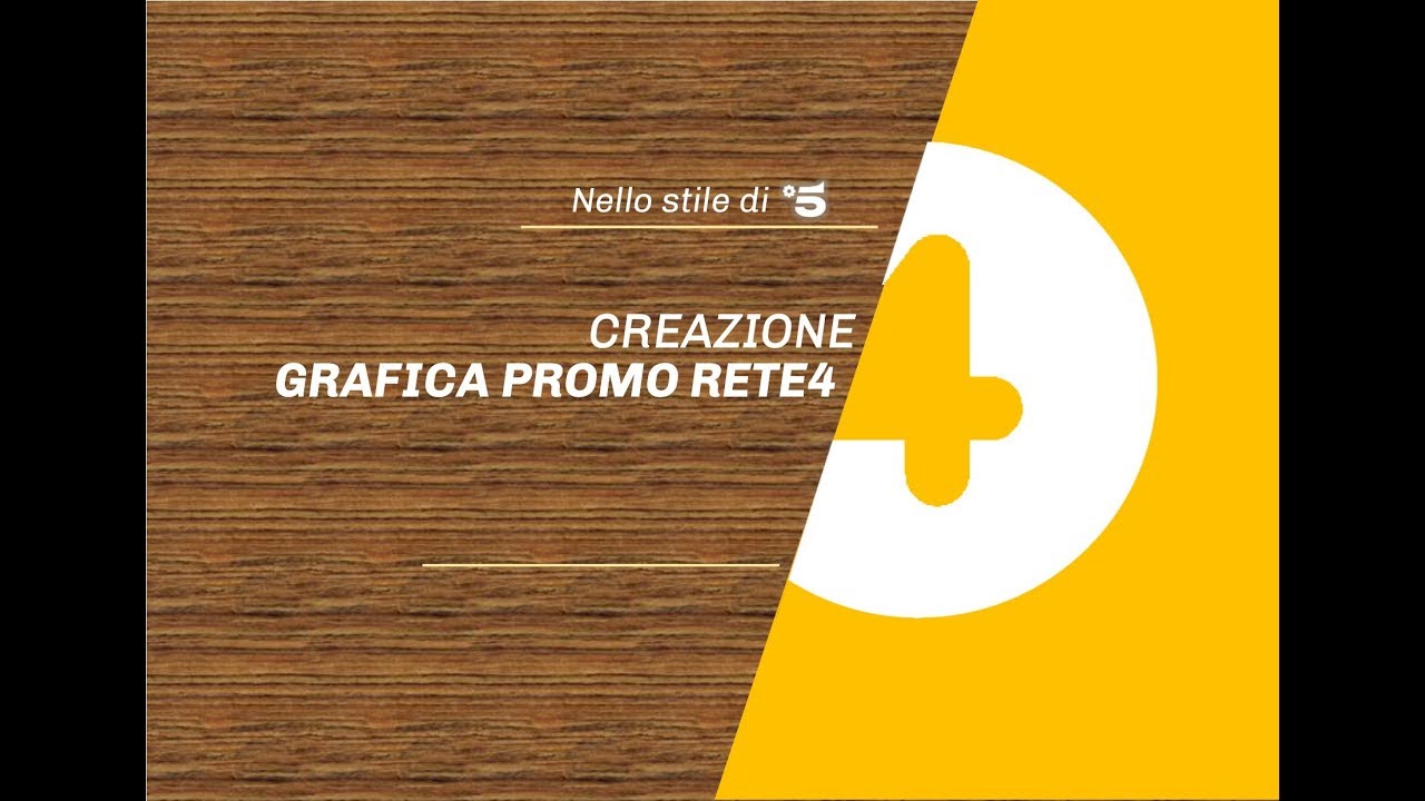 Creazione grafica promo Rete4 (con nuovo logo) #2 - Nello stile di ...