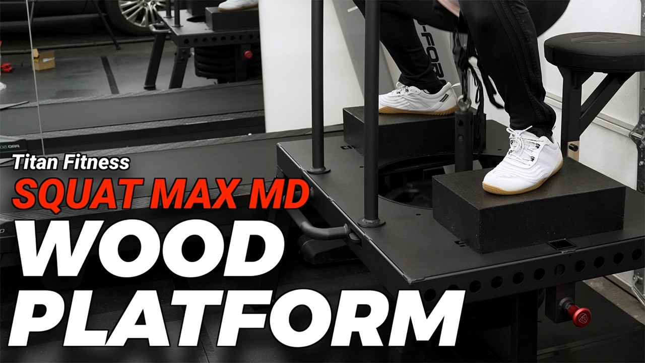 How To Build a Titan Fitness Squat Max MD Platform - YouTube