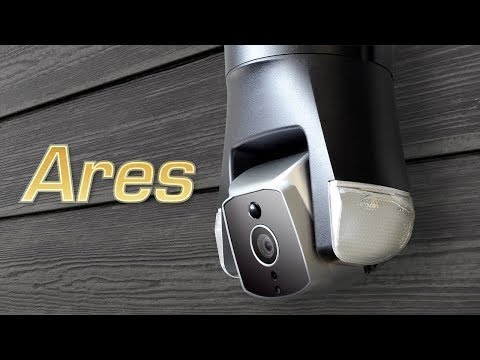 Ares | Biometric Auto Tracking Outdoor Security Camera - YouTube