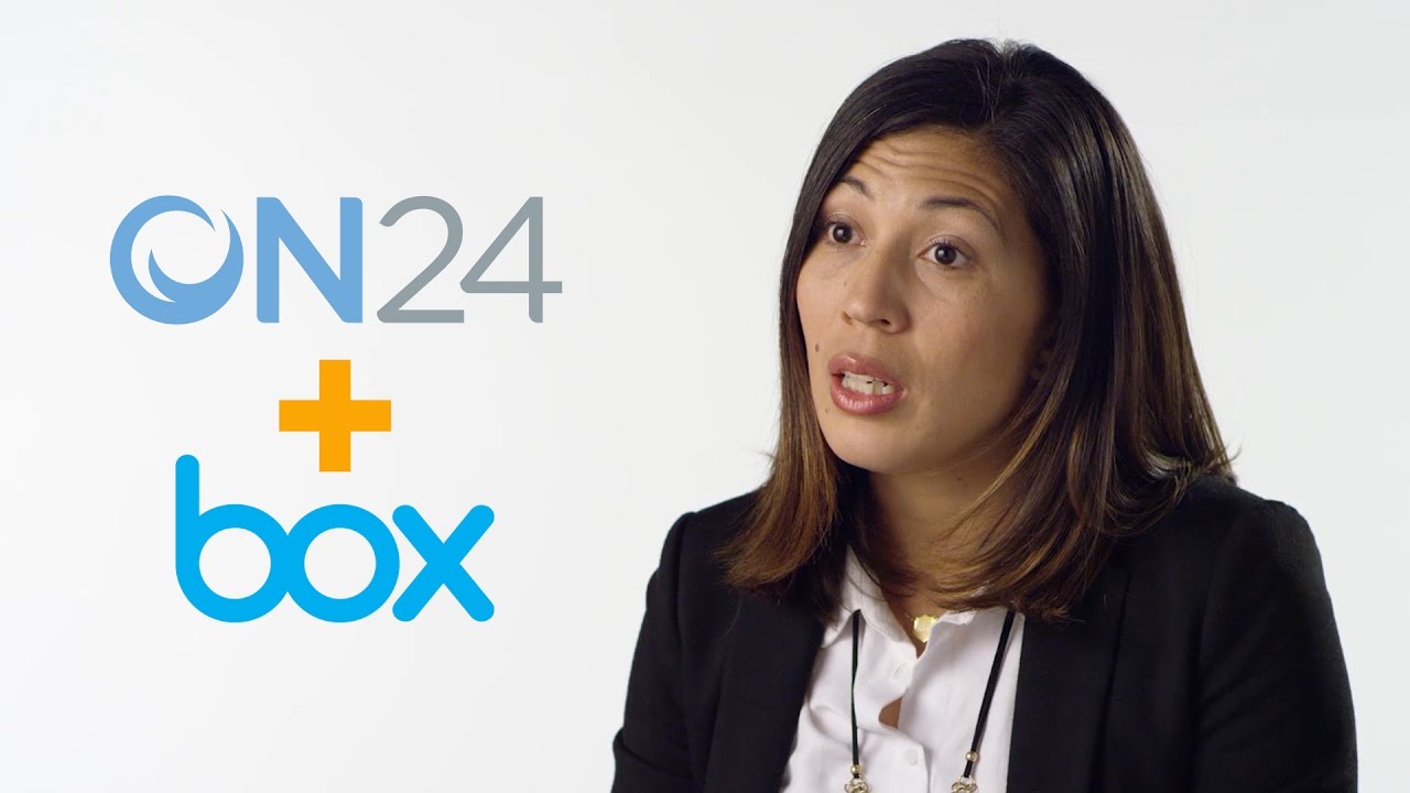 ON24 + Box: Webinar marketing strategies and solutions - YouTube
