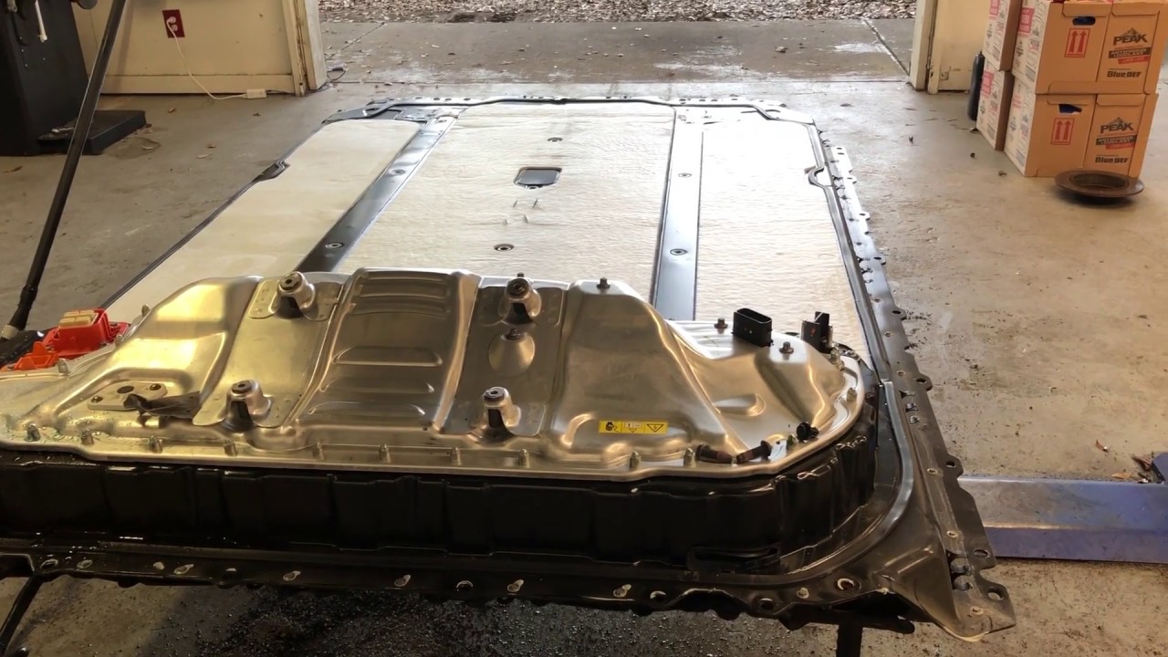 A LOOK Inside a Tesla Model 3 After Battery Pack Removed - YouTube