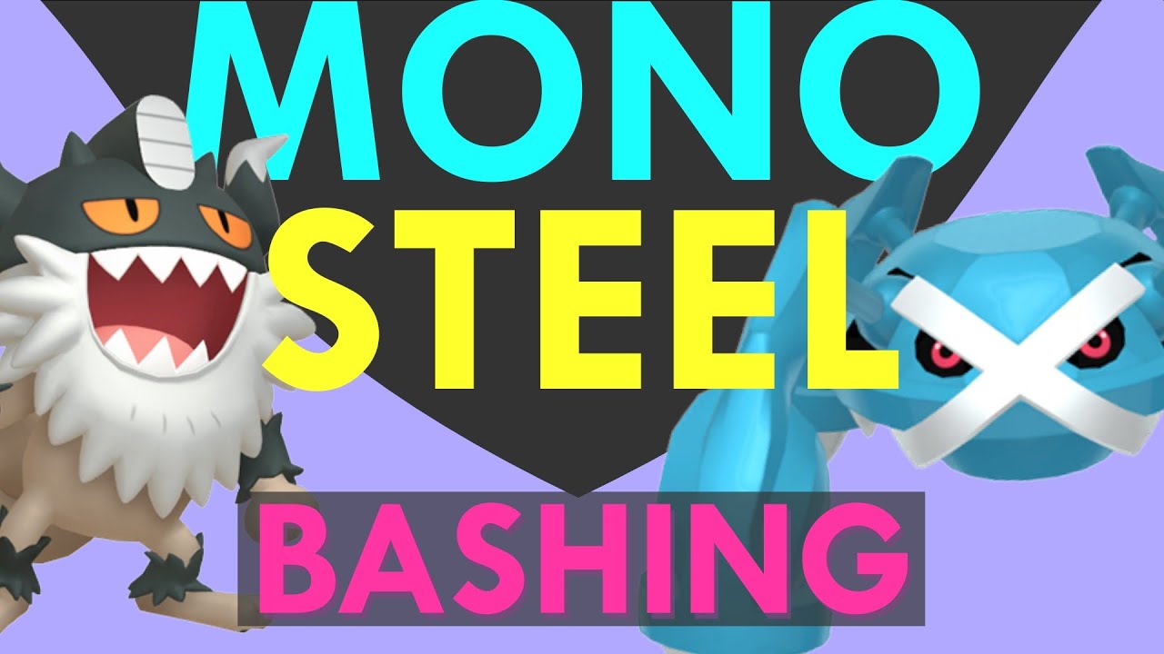MONO STEEL BASHING!?#pokemon #pokemonguide - YouTube