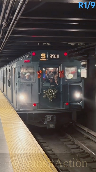 MTA’s Annual Holiday Nostalgia Train in action at 42 St-Bryant Park #shorts - YouTube