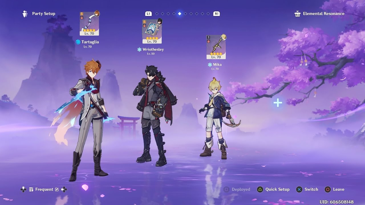 Genshin Impact Combat Demo (𝐖𝐨𝐫𝐥𝐝 𝐋𝐯𝐥 𝟓, 𝐀𝐑 𝟒𝟓): Childe + Wriothesley ...