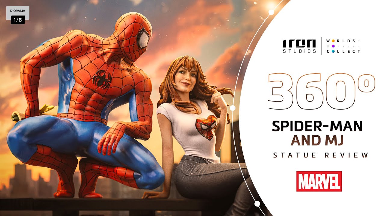 Spider-Man and MJ - Marvel Comics - Diorama 1/6 - Iron Studios - YouTube