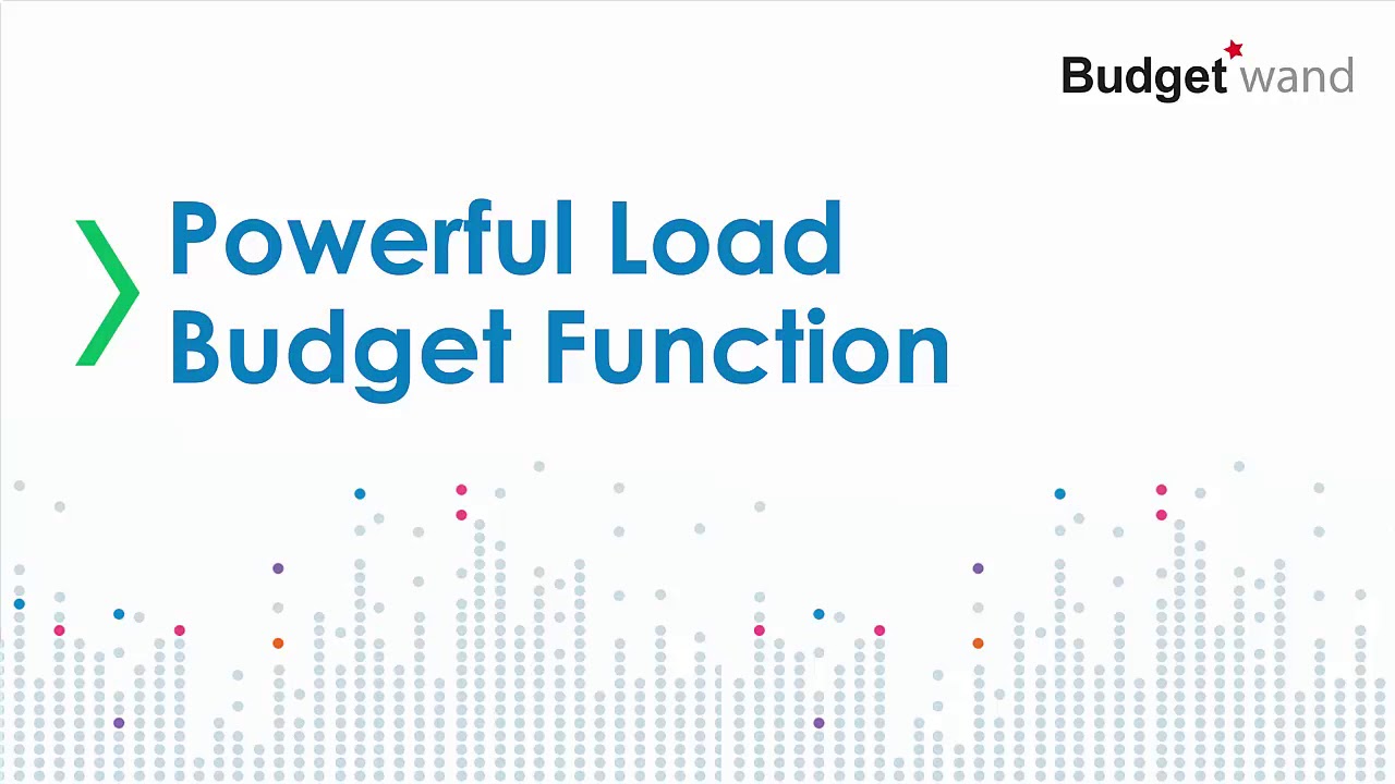 Insight Budget Wand for Oracle - YouTube