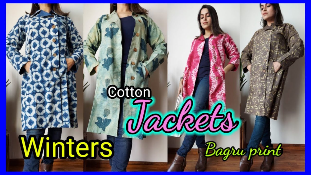 Girls Jackets winter ।। Cotton New Hand block print ।। Prashanti Girls ...