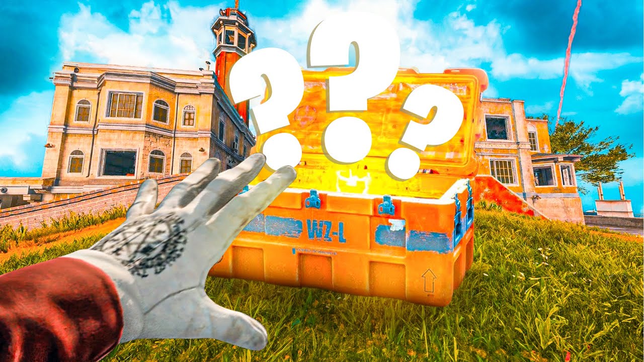 The ONE CHEST Challenge In WARZONE - YouTube