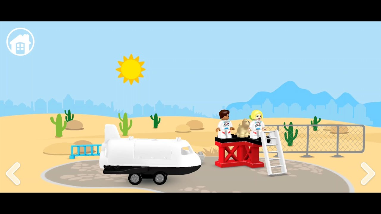 LEGO DUPLO WORLD ASTRONAUT IN SPACE ASTRONOT DI LUAR ANGKASA - YouTube