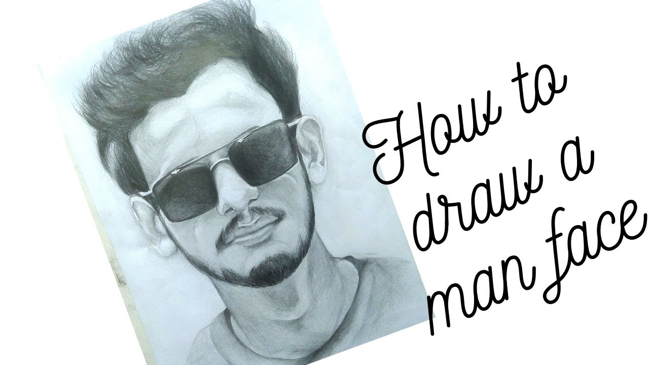 how to draw a man face||#drawing_tutorial_for_beginners_in_2020😍 😍||# ...
