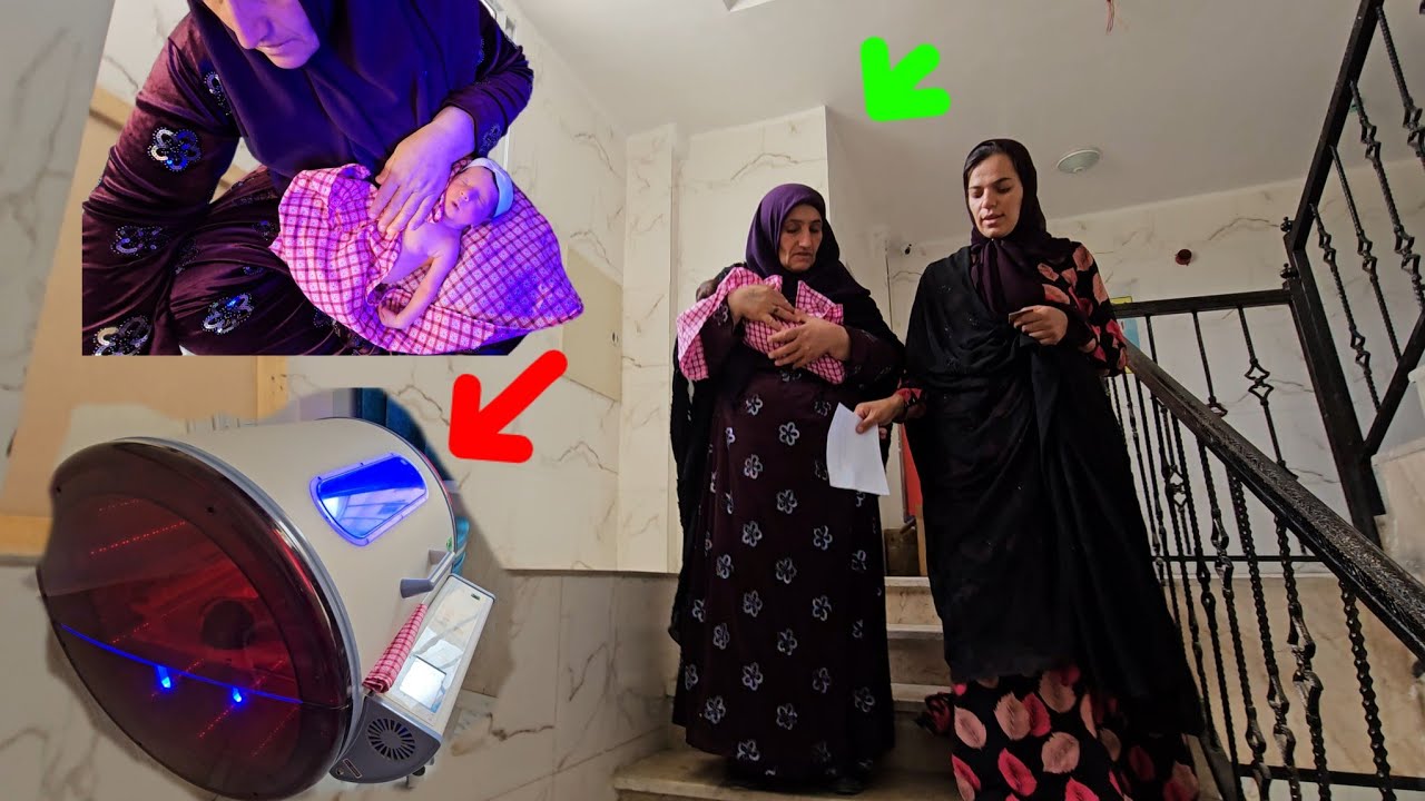 "Ruqia and rescue her baby from the risk of death! 😱 + The story of ...