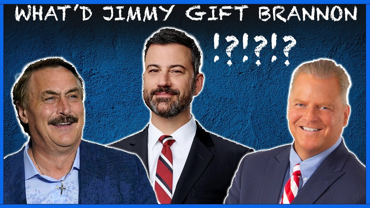 Brannon Howse and Mike Lindell Unveil the Gift Jimmy Kimmel Sent to ...
