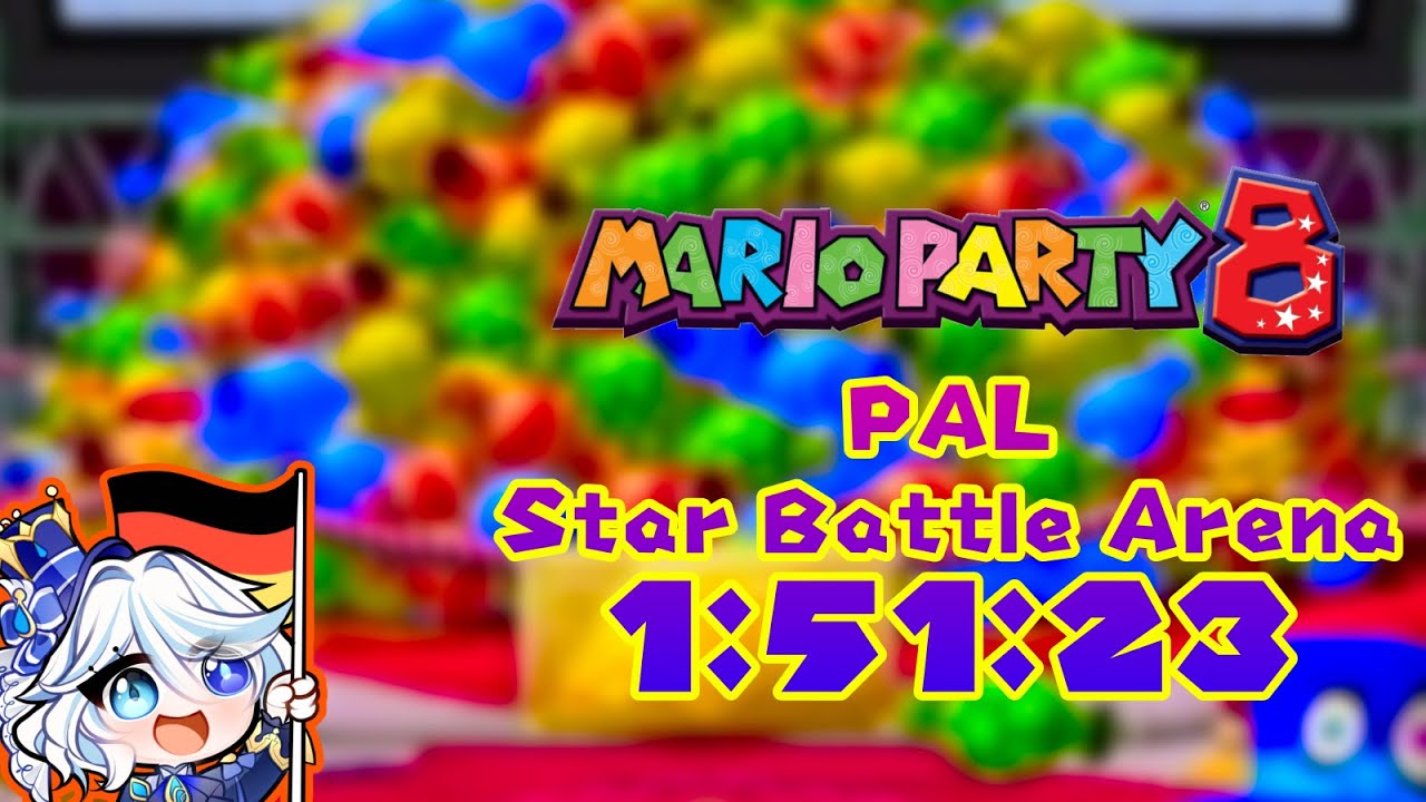 Mario Party 8 Star Battle Arena Speedrun in 1:51:23 (Retimed) - YouTube