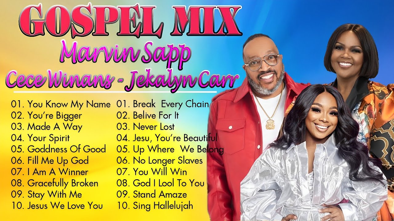 GOSPEL MUSIC 2023 BEST GOSPEL MIX : Sinach, Cece Winans , Tasha Cobbs ...