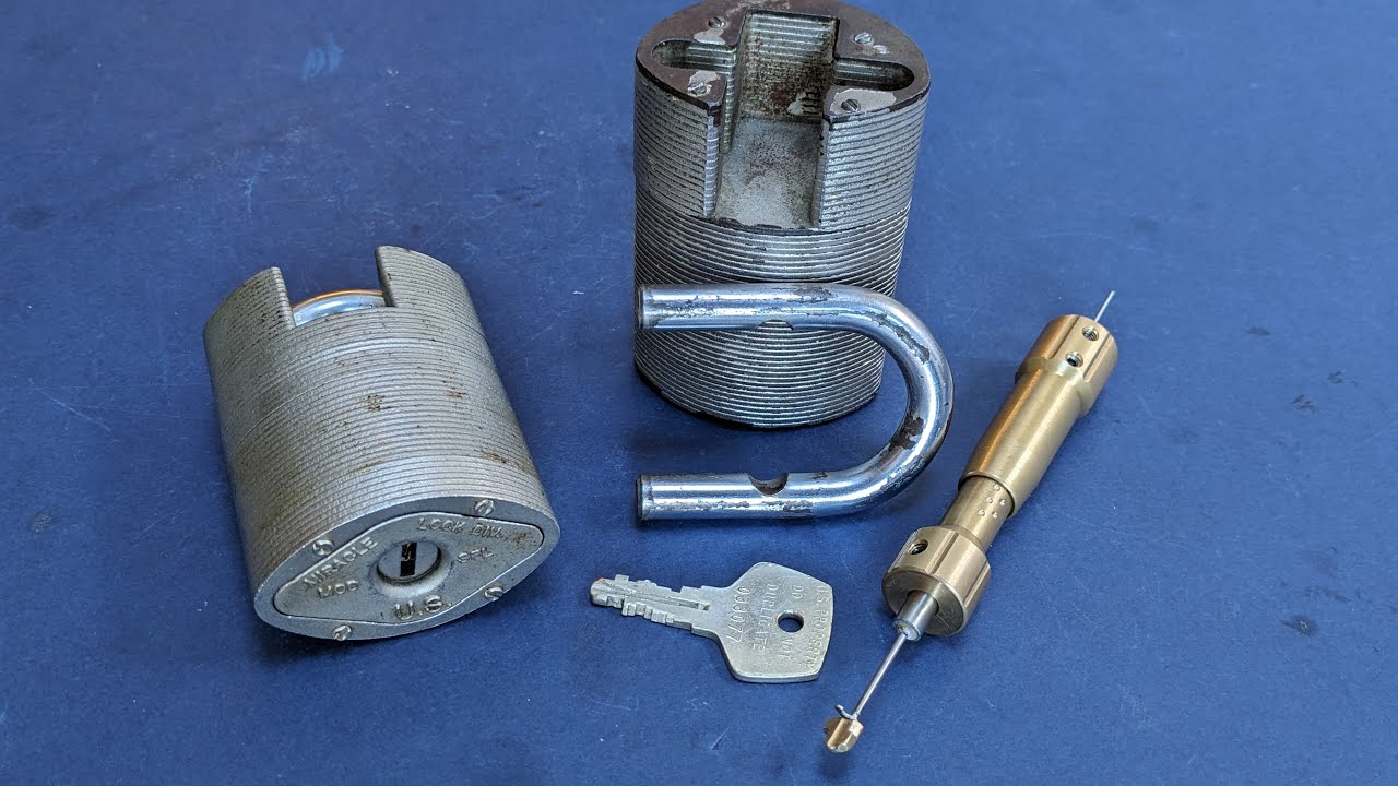 HO Boehme Miracle Lock with Ava core picked and gutted - YouTube