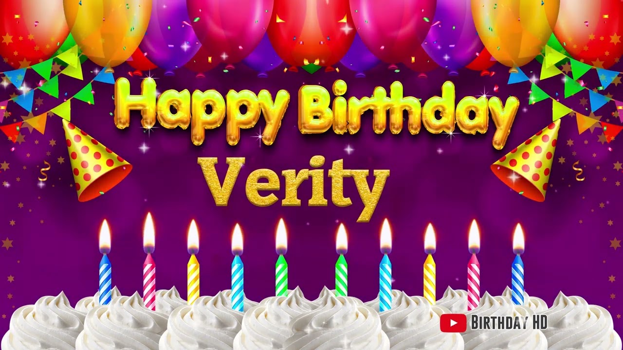 Verity Happy birthday To You - Happy Birthday song name Verity 🎁 - YouTube