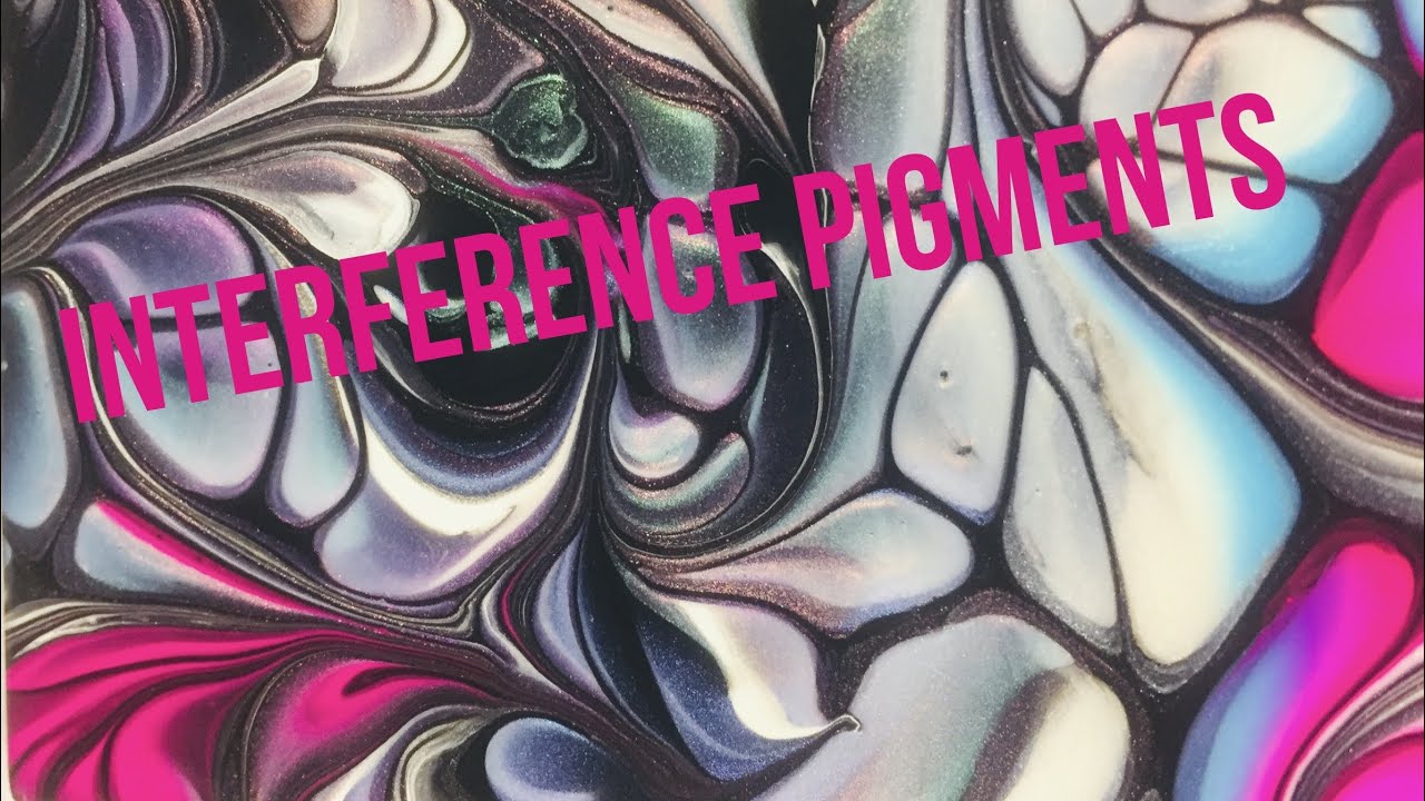 #77 How to use interference pigments - YouTube