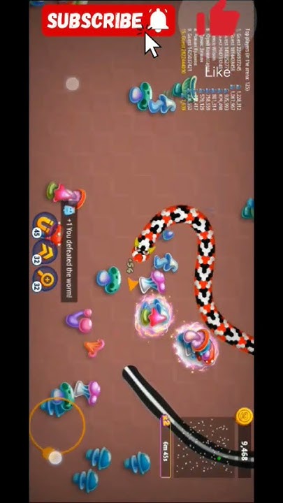 Worms zone snake 🐍 - YouTube