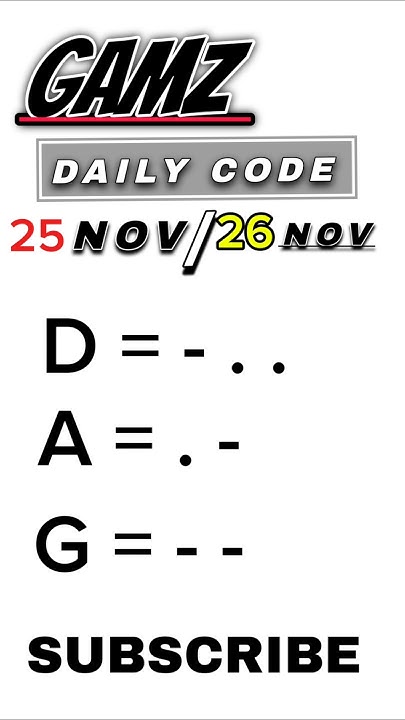 Gemz Daily Code Today 25 November | Gemz Daily Cipher Today 25 November | Today Gemz Code - YouTube