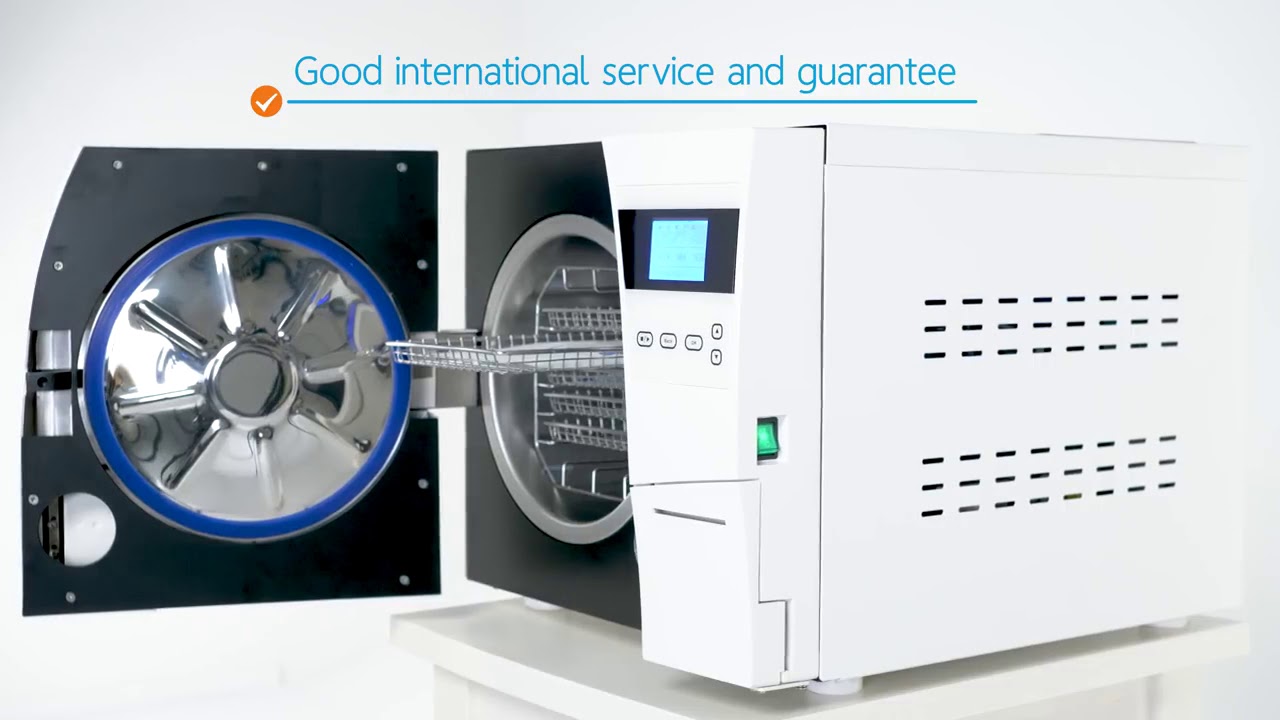 LAFOMED CLASS-B AUTOCLAVE WITH PRINTER - YouTube