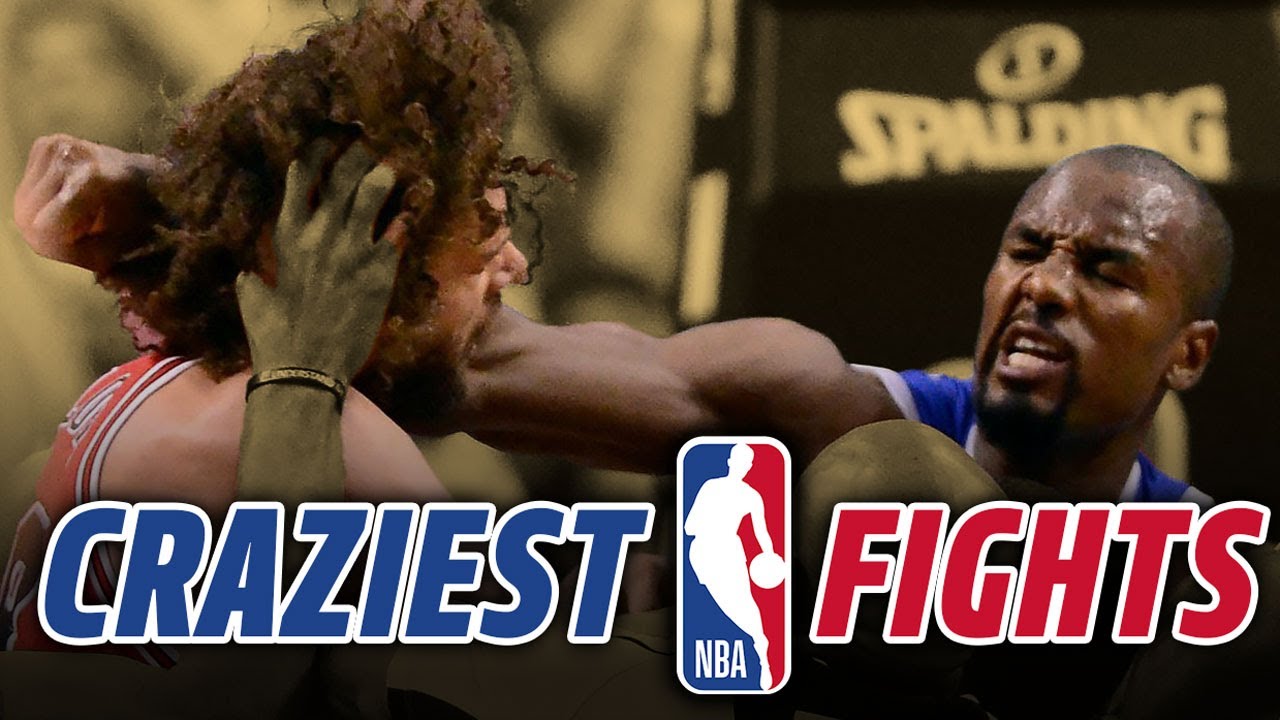 CRAZIEST FIGHTS IN NBA HISTORY — VOL. 6 - YouTube