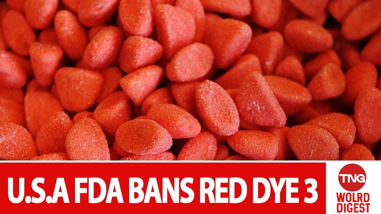 FDA Bans Red Dye No. 3: A Long-Awaited Move for Safer Food - YouTube