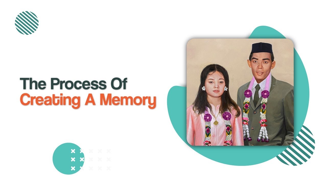 Process of Creating a Memory Under 2 Minutes!🖼️🥹 #art #portraitflip # ...