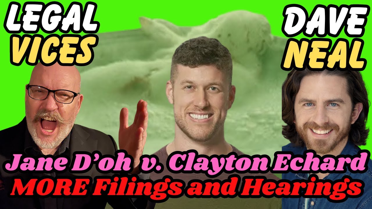 CLAYTON ECHARD: More Filings and prior court appearances - YouTube