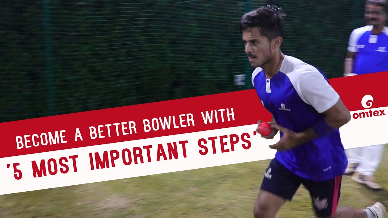 5 Important Steps for Fast Bowling - YouTube