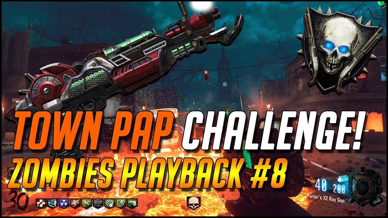 PACK-A-PUNCH CHALLENGE - TOWN SURVIVAL ★ I DID IT?!? ZOMBIES PLAYBACK ...
