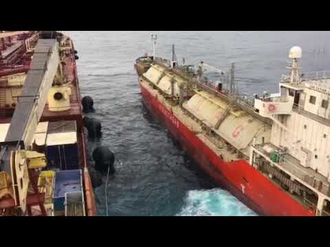 Nkossa II STS Berthing - YouTube