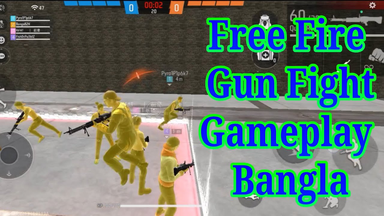 Gun Fight Gameplay | Free Fire New Gaming Mode Gun Fight Gameplay - YouTube