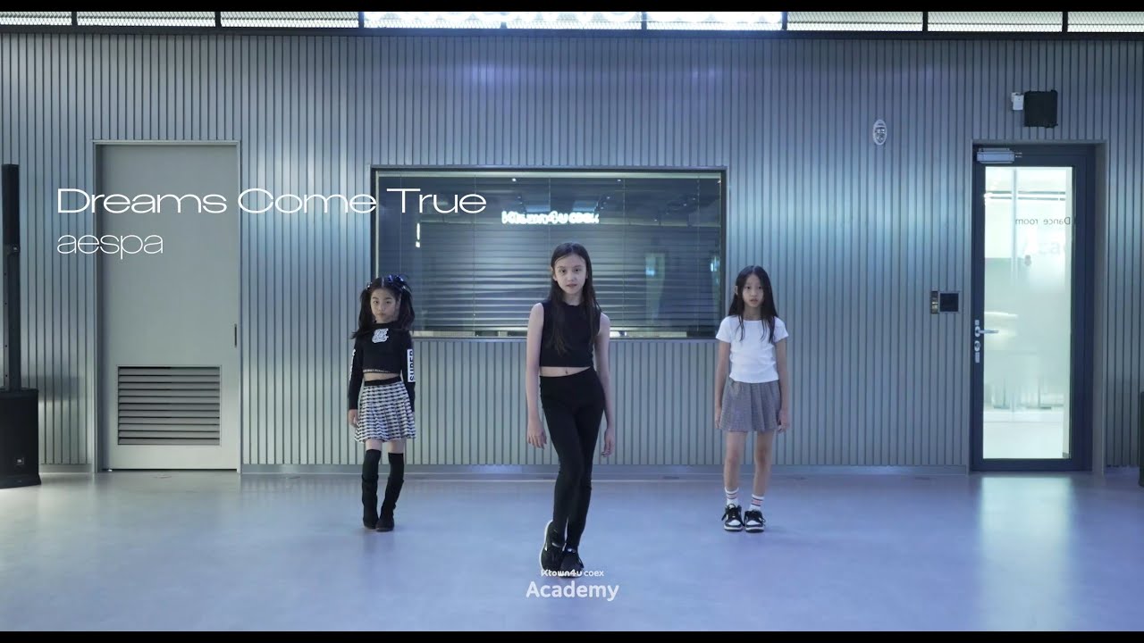 aespa - Dreams Come True(에스파) (Ktown4u coex Academy Kids CLASS) - YouTube