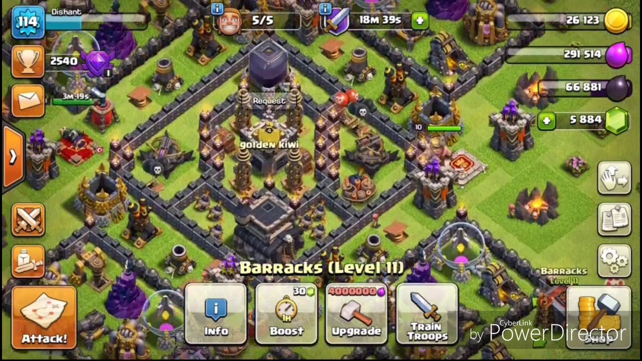 Clash of Clans-3 Star any TH9 base with LOW LEVEL HEROES and w/o CC ...