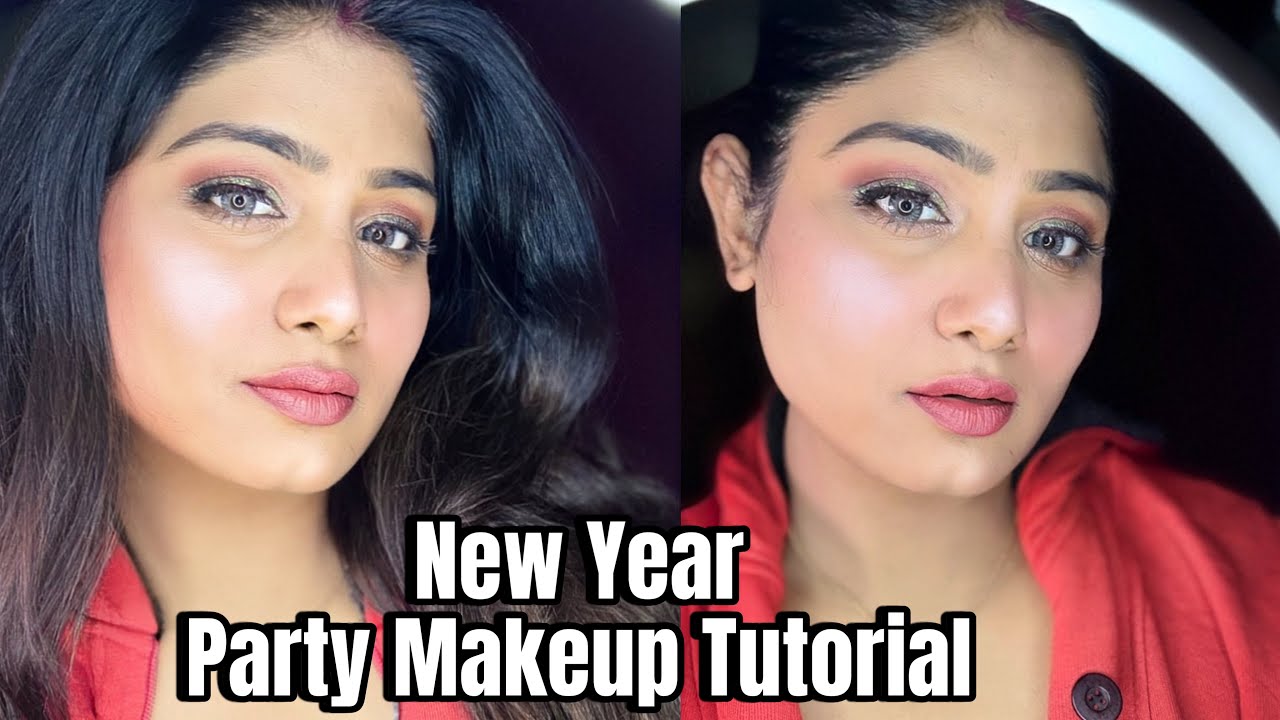 New Year Party Makeup Tutorial live session | Party Makeup Tutorial # ...
