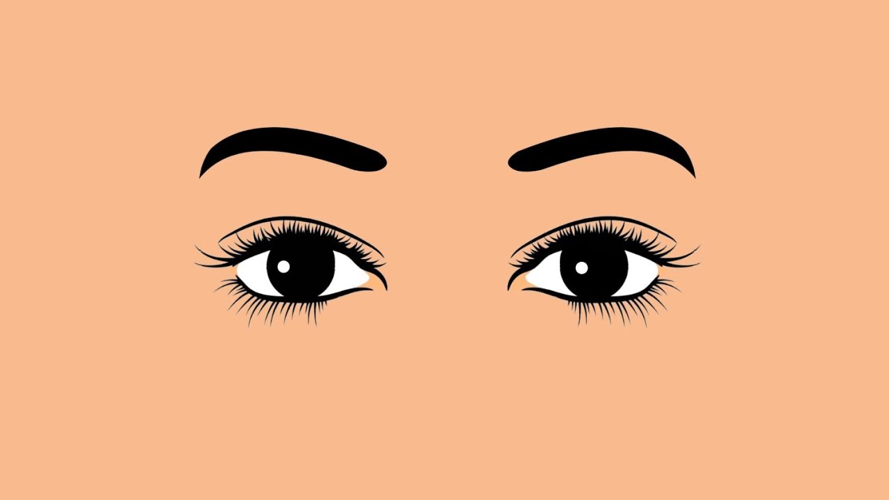 4k free cartoon eyes | Green Screen Animation Eyes To Chroma Key Effect ...