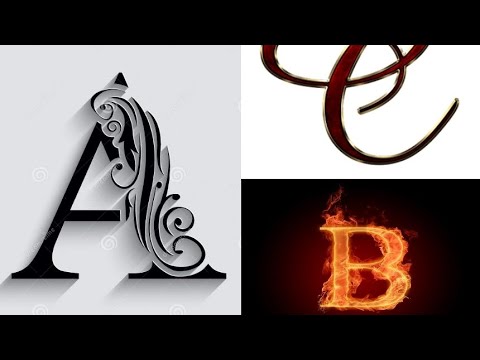 beautiful name first letter ️😍/ beautiful picture - YouTube