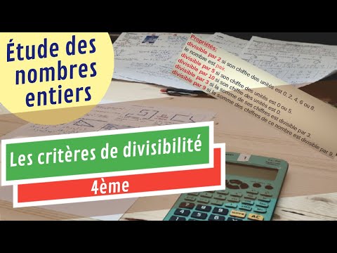 Leçon - Les critères de divisibilité - YouTube