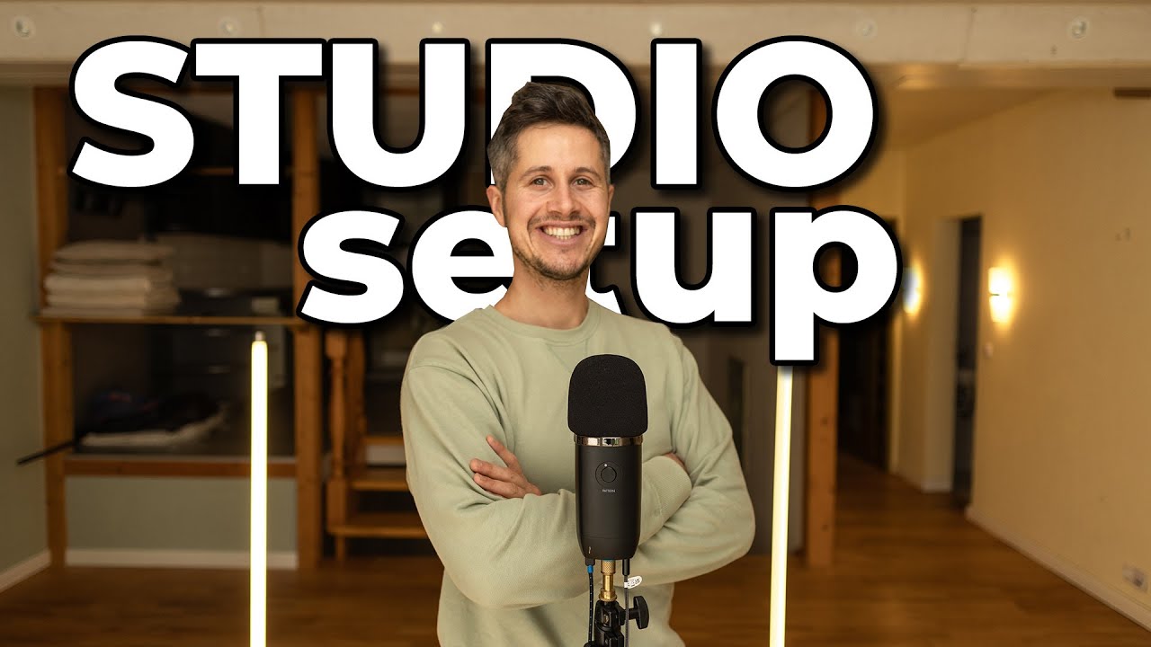 TINY YouTube studio for under $500 - YouTube