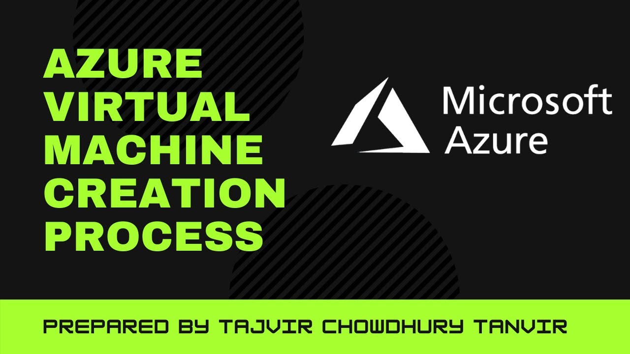 Virtual Machine creation process in Microsoft Azure - YouTube