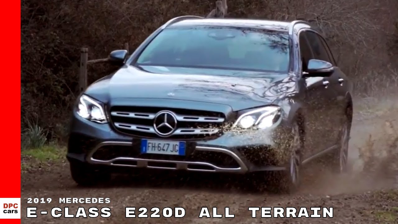 2019 Mercedes E-Class E220d All Terrain - YouTube
