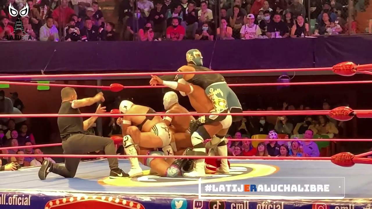 La Ola Blanca del CMLL Vs Valiente Jr, Sangre Imperial y Astral en la ...